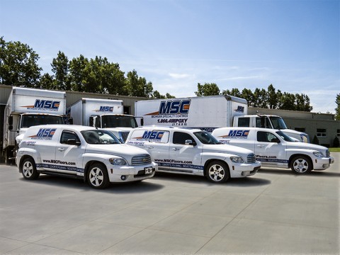 MSC truck – close up – MSC Floors – Industrial Floor Coating ...