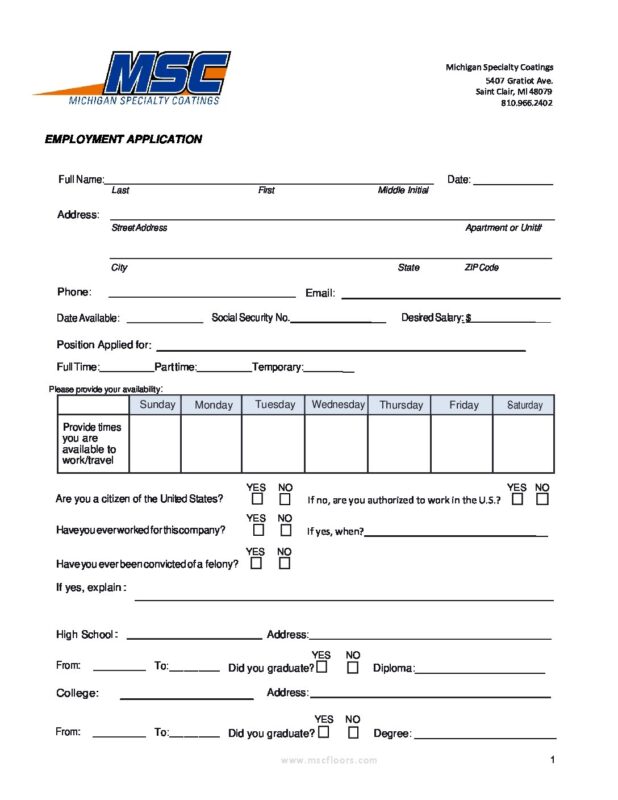 MSC-Email-Employment-Application – MSC Floors – Industrial Floor ...